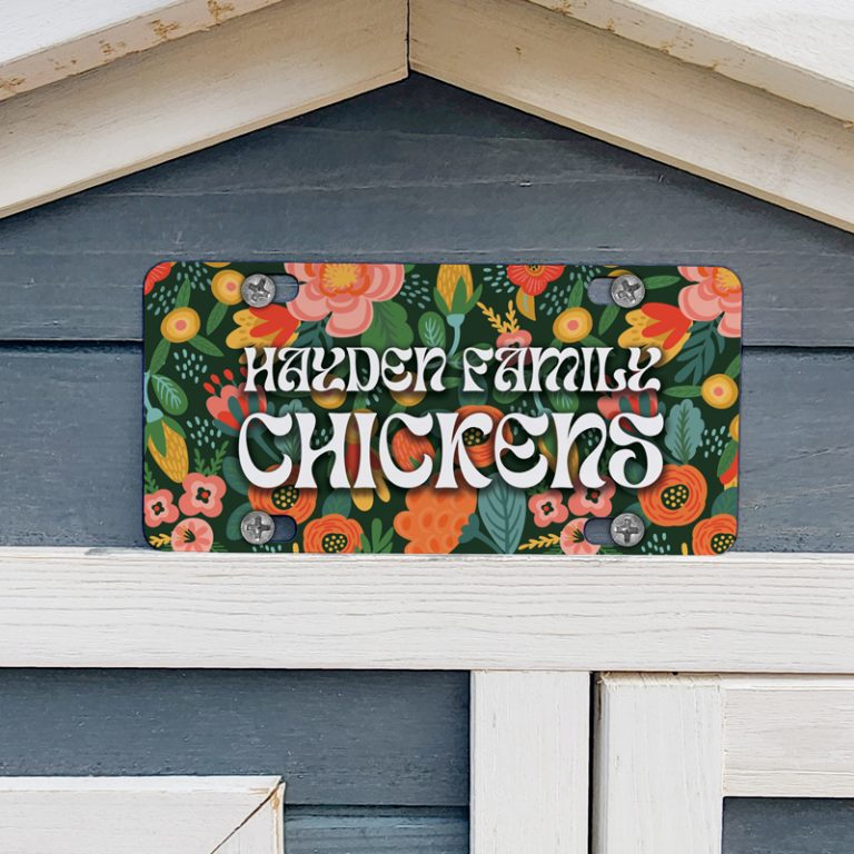 Personalised Chicken Coop Signs 🐔