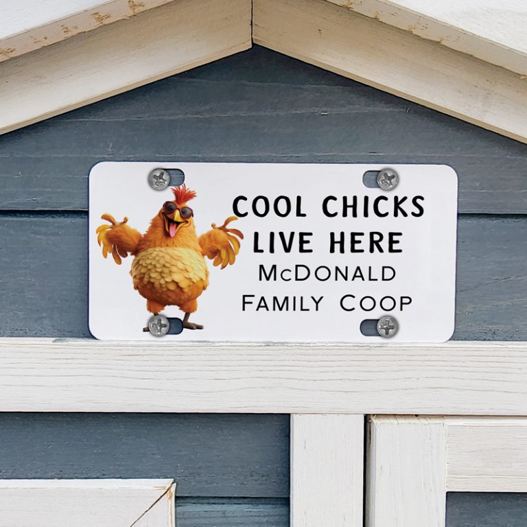 Personalised Chicken Coop Signs 🐔