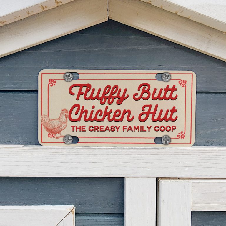 Personalised Chicken Coop Signs 🐔